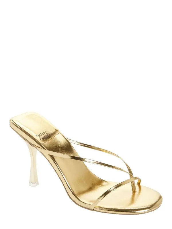 Jeffrey Campbell Murals Flip Flop - Gold