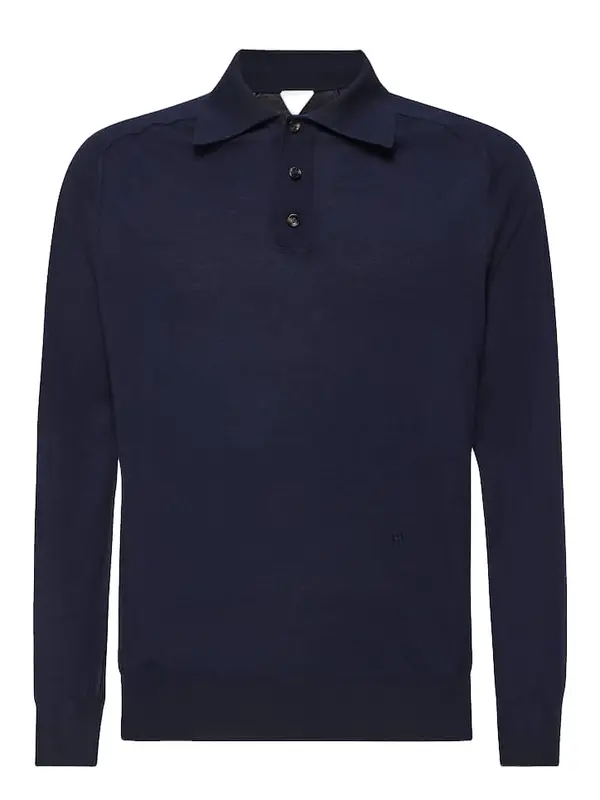 Bottega Veneta Polo Sweater - Blue
