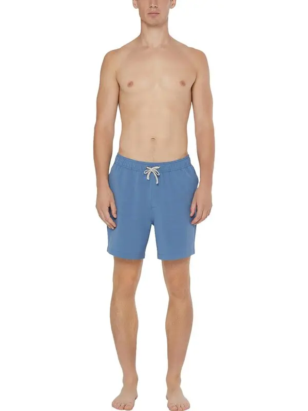 Onia Land To Water Regular Fit 5.5" Shorts - Steel Blue