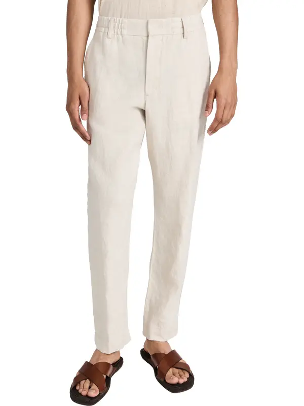 Nn07 Billie Linen Pants - Oat