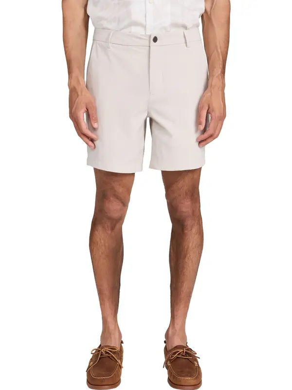 Onia 4-way Stretch Versatility 7" Shorts - Stone