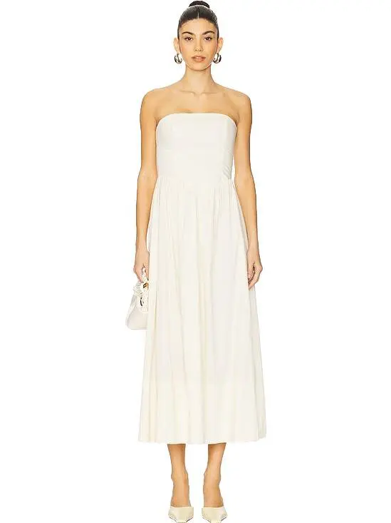 WeWoreWhat Corset Maxi Dress - Ivory
