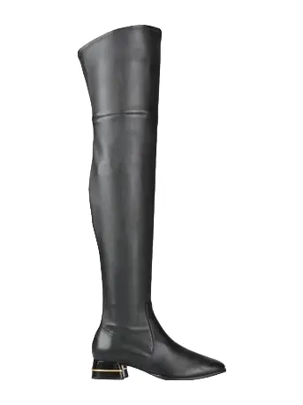 Tory Burch Leather Over-the-knee Boots - Black