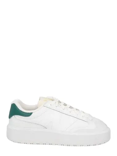 NEW BALANCE Leather Low-top Sneakers - White