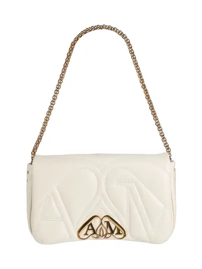 Alexander McQueen Handbag Leather - White