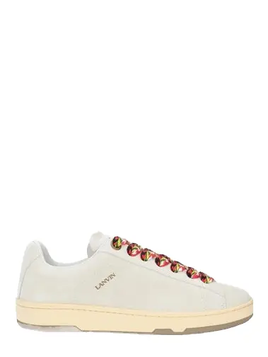 LANVIN Leather Low-top Sneakers - Off White