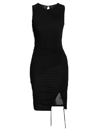 Pinko Midi Bodycon Dress - Black