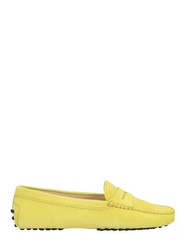 TOD'S Leather Loafers - Green