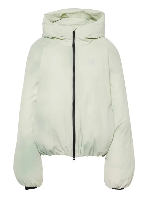 Loewe X On Tie-dye Technical Puffer Jacket - White