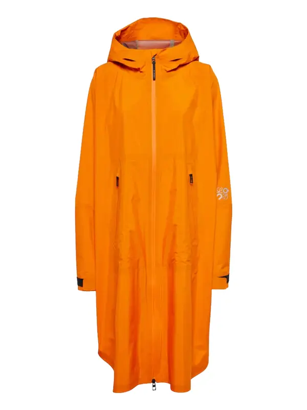 Loewe X On Logo Technical Cape - Orange