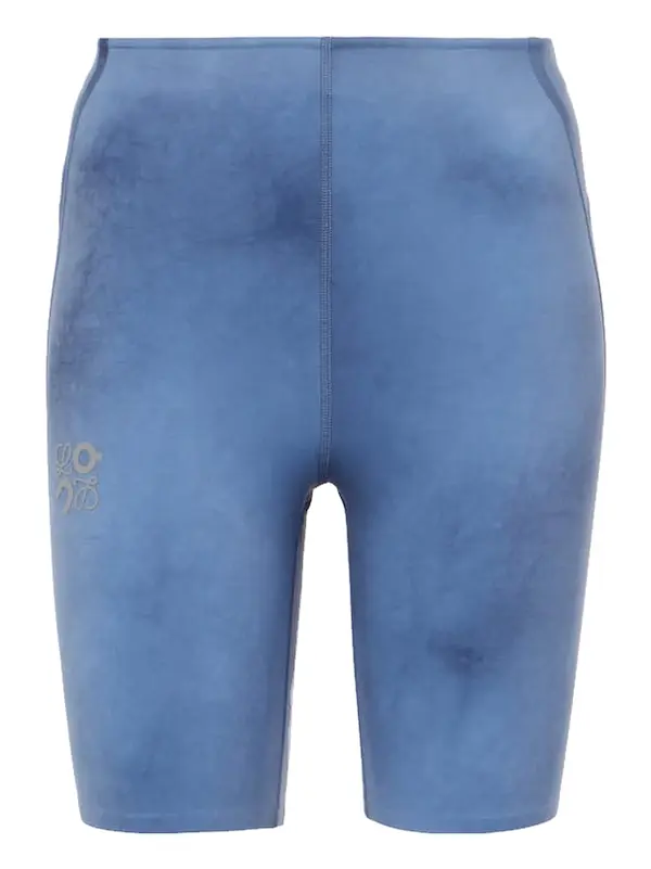 Loewe X On Tie-dye Biker Shorts - Blue
