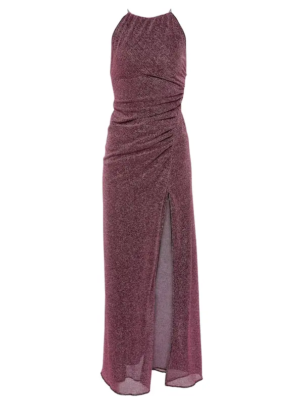 Oseree Lumière Maxi Dress - Purple