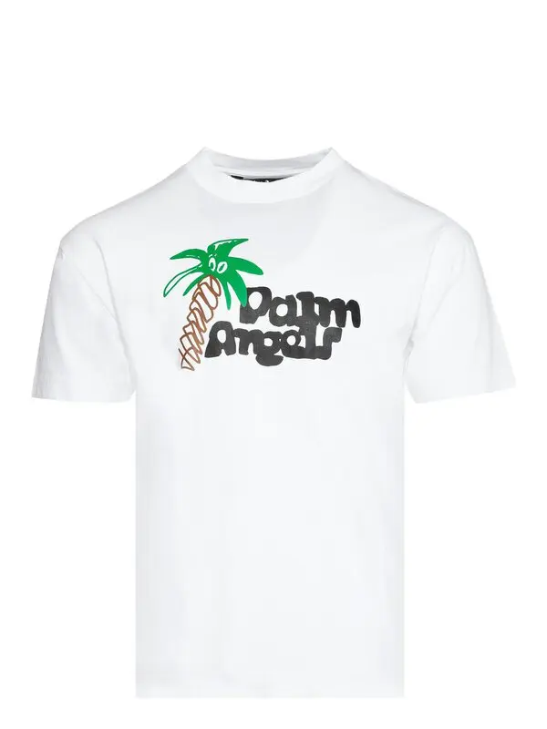 Palm Angels Sketchy Classic Tee /black - White