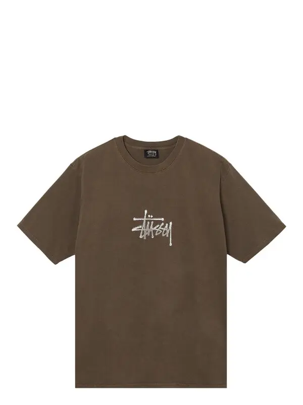 StÜssy Surf Tomb Pigment Dyed Tee - Brown