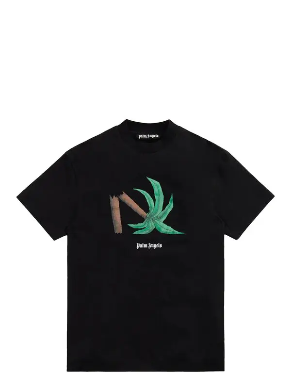Palm Angels Broken Palm Classic T-shirt - Black