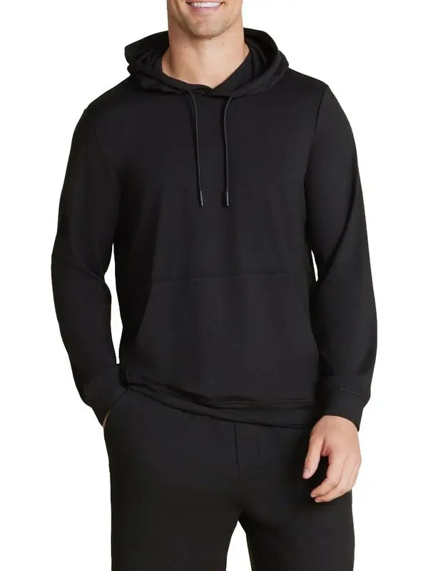 Barefoot Dreams Malibu Collection® Butterchic Knit® Hoodie - Black