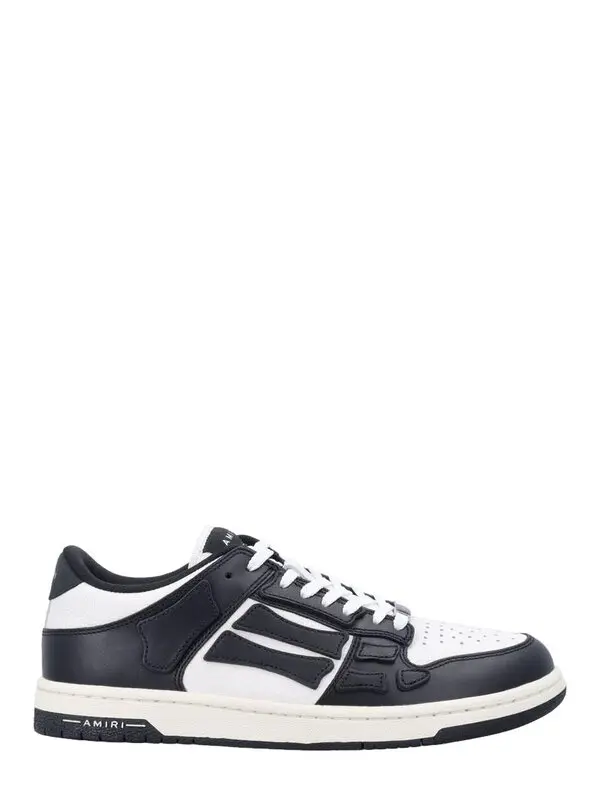 Amiri Skel Top Low Sneakers - Black