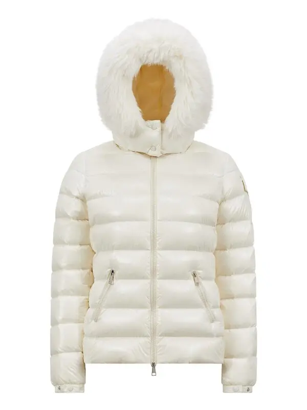 Moncler Badyf Hooded Down Jacket - White