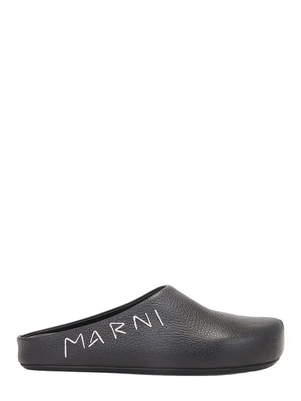 Marni Fussbett Sabot - Black