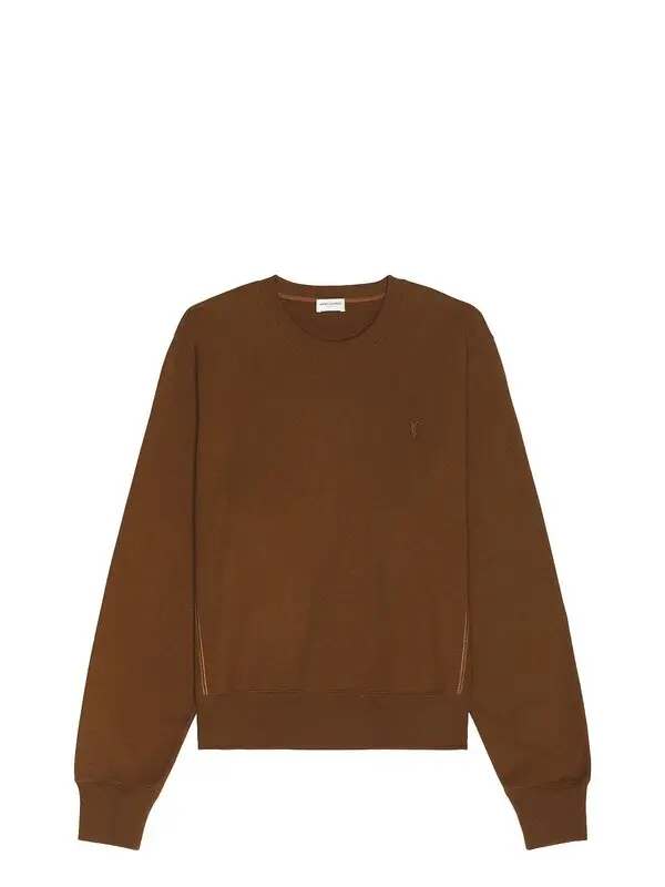 Saint Laurent Version Sweat Hoodie - Ocre