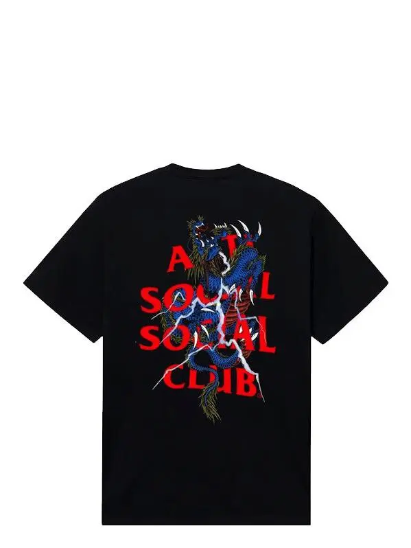 ANTI SOCIAL SOCIAL CLUB Double Dragon Tee Shirt - Black