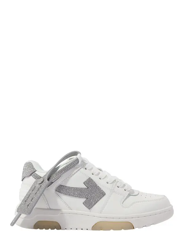 Off-White Ooo Low Top Sneakers - White/silver