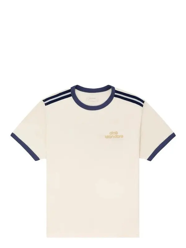 Aimé Leon Dore Retro Ringer Tee Shirt - Cream