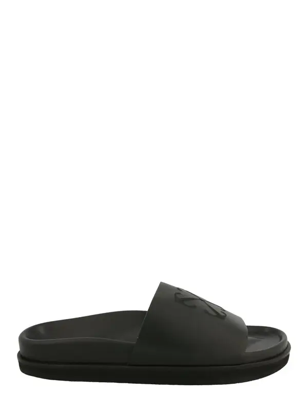 Off-White Pool Time Slider - Black