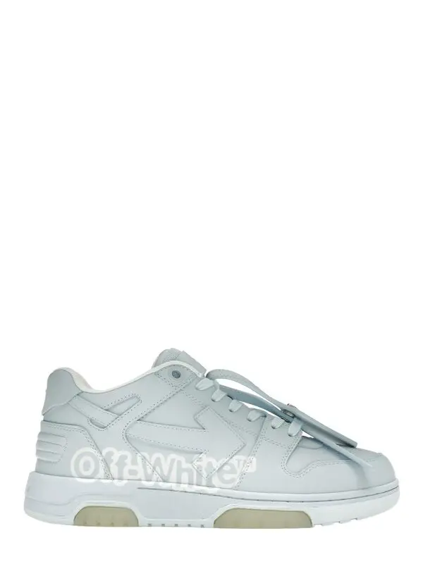Off-White Out Of Office Low-top Sneakers - Light Blue/white