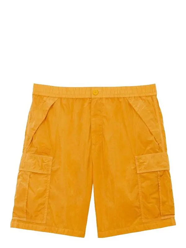 Burberry Capleton Cargo Shorts - Yellow