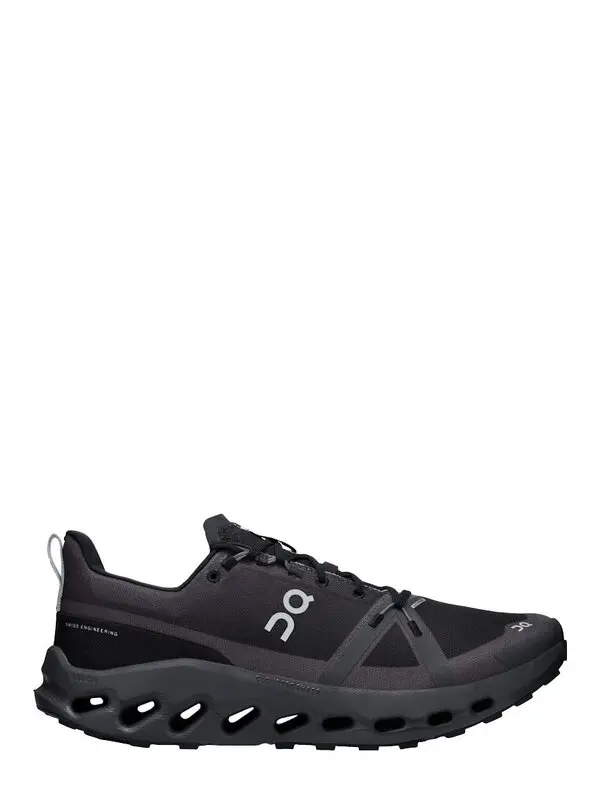 On Running Cloudsurfer Trail Waterproof Sneakers - Black/eclipse