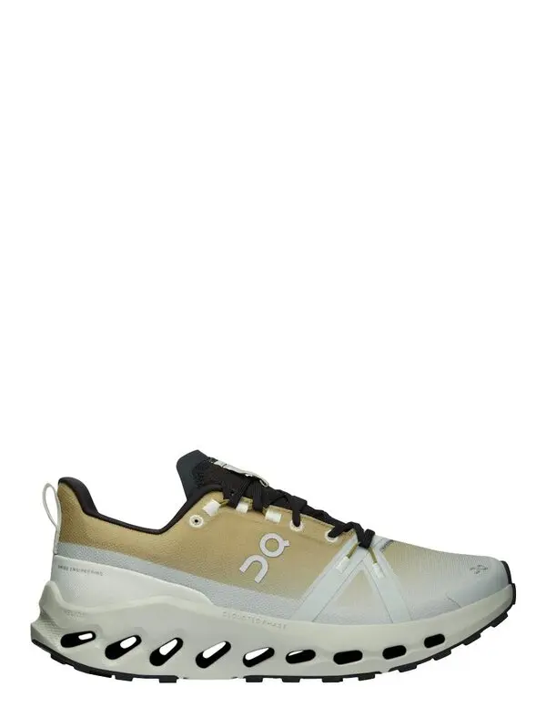 On Cloudsurfer Trail Waterproof Sneakers - Safari/mineral