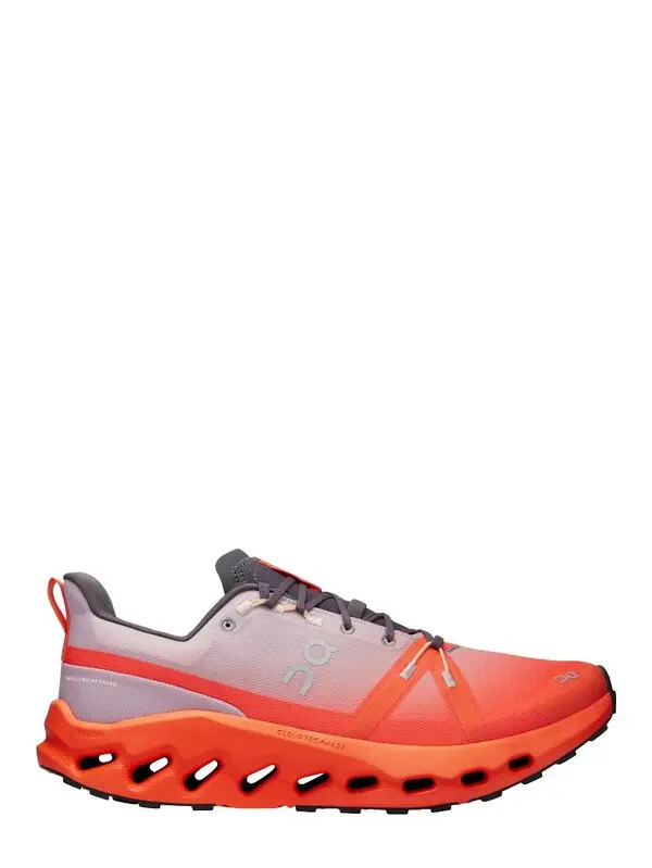 On Cloudsurfer Trail Waterproof Sneakers - Mauve/flame