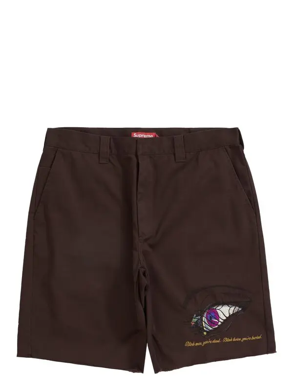 Supreme Aeon Flux Work Short - Brown