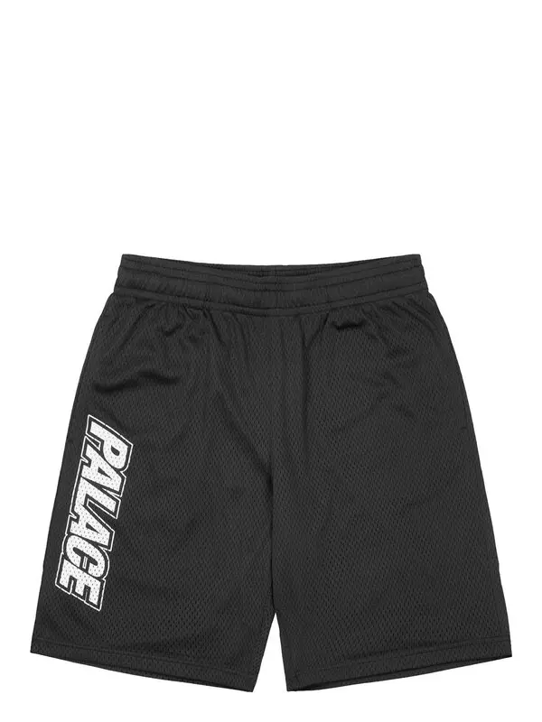 PALACE Mesh Border Short - Black