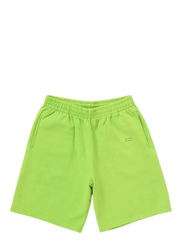 Supreme Overdyed Small Box Sweatshort - Lime