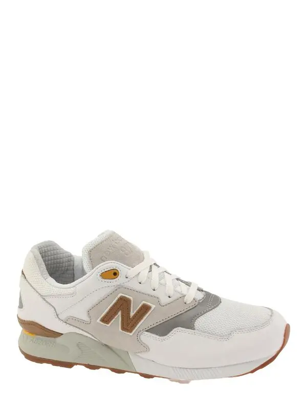 NEW BALANCE 878 Athletic Sneakers - White/concrete