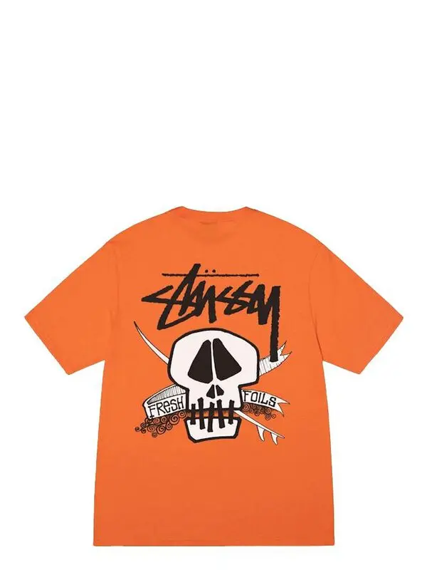 StÜssy Fresh Foils Tee Shirt - Coral