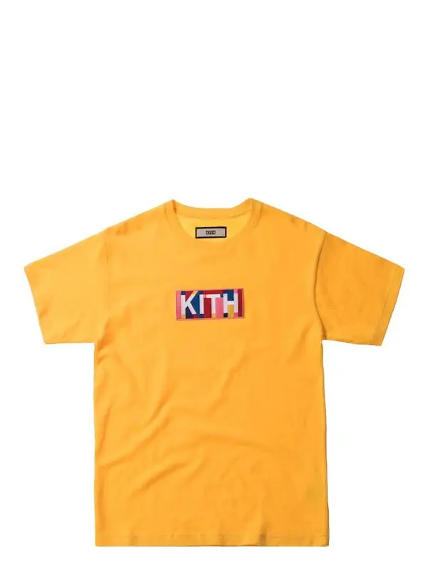 Kith Geo Colors Tee Shirt - Yellow