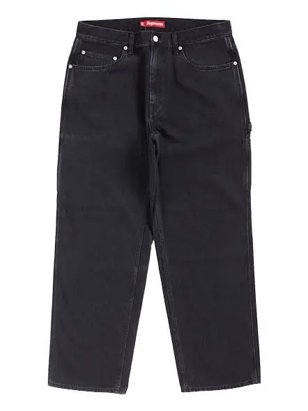 Supreme Denim Painter Pant - Black