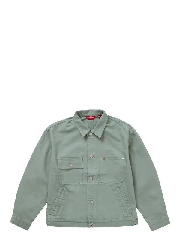 Supreme Denim Chore Trucker Jacket - Mint
