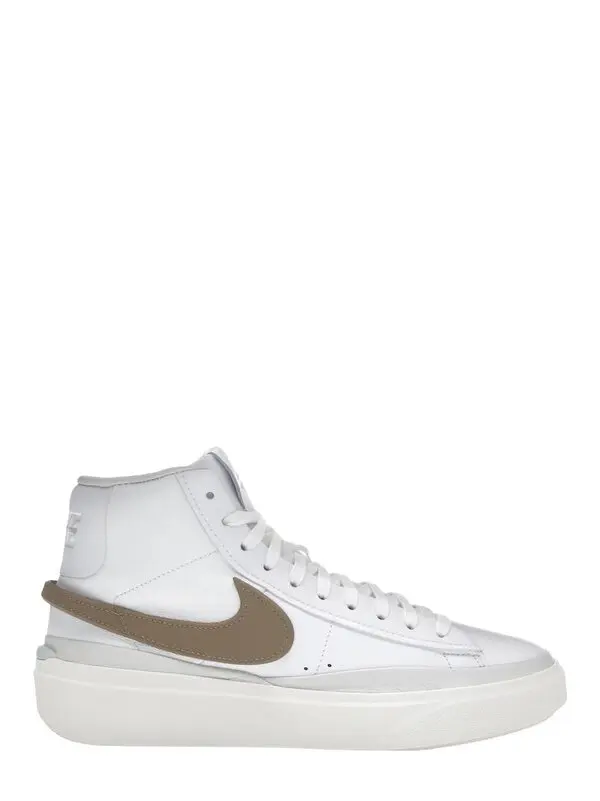 Nike Blazer Mid High-top Sneakers - White/summit White/phantom