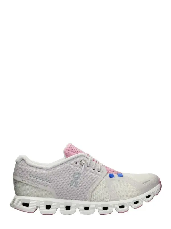 On Running Cloud 5 Push Sneakers - Ivory/blossom