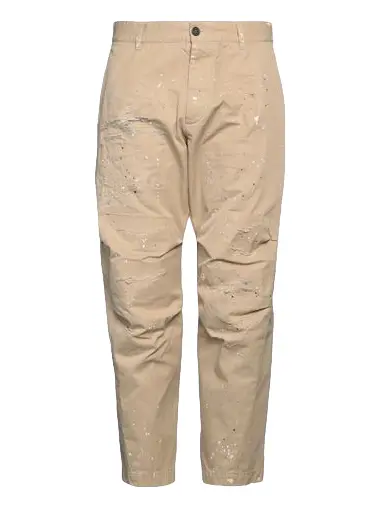 Dsquared2 Pants Size Cotton - Beige