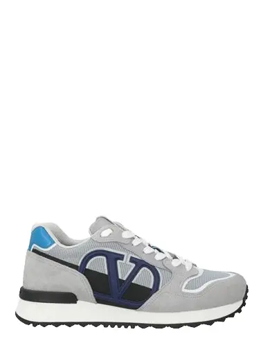 Valentino Garavani Light Leather Sneakers - Grey
