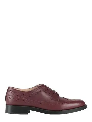 TOD'S Leather Brogues - Red