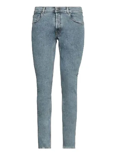 Roberto Cavalli Jeans In Cotton And Elastane - Blue