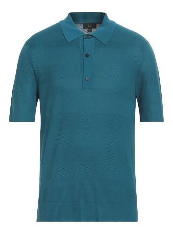 Dunhill Polo Shirt Size Mulberry Silk - Deep Teal