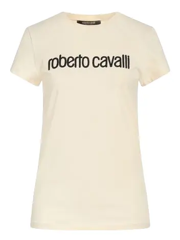 Roberto Cavalli T-shirt With Logo - White