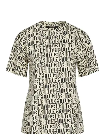 Roberto Cavalli Printed T-shirt - White